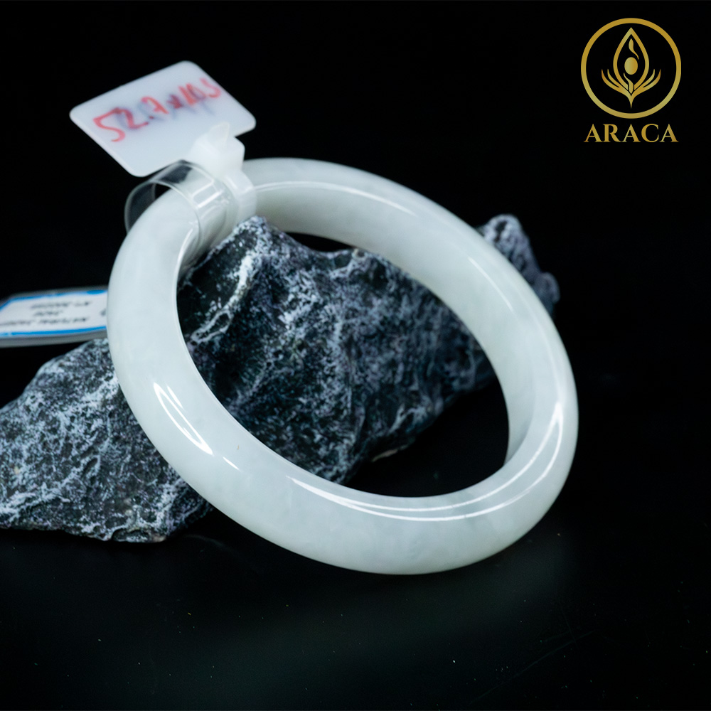 Vòng Tay Cẩm Thạch Tự Nhiên NI 52.7 Type A - Araca - Đá Quý