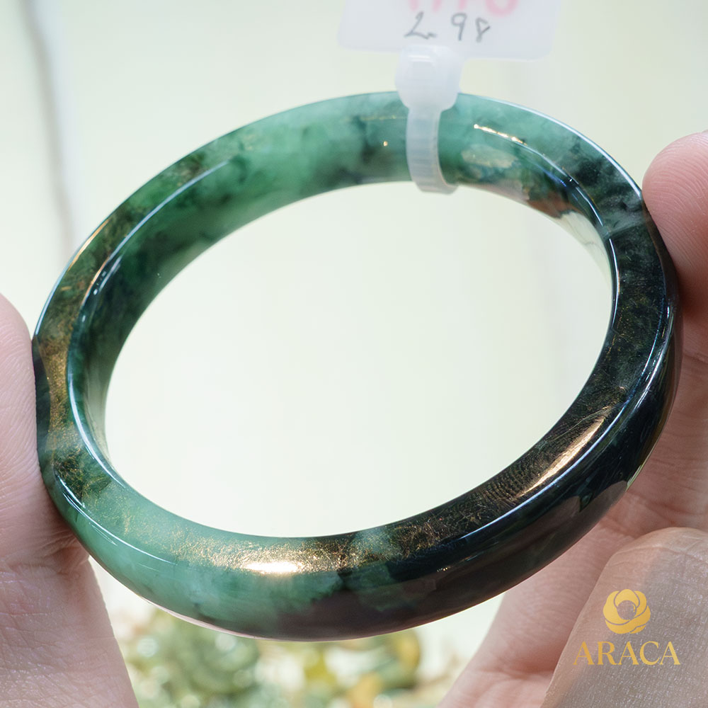 Vòng Ngọc Cẩm Thạch Tự Nhiên NI 52.6 - Araca - Đá Quý